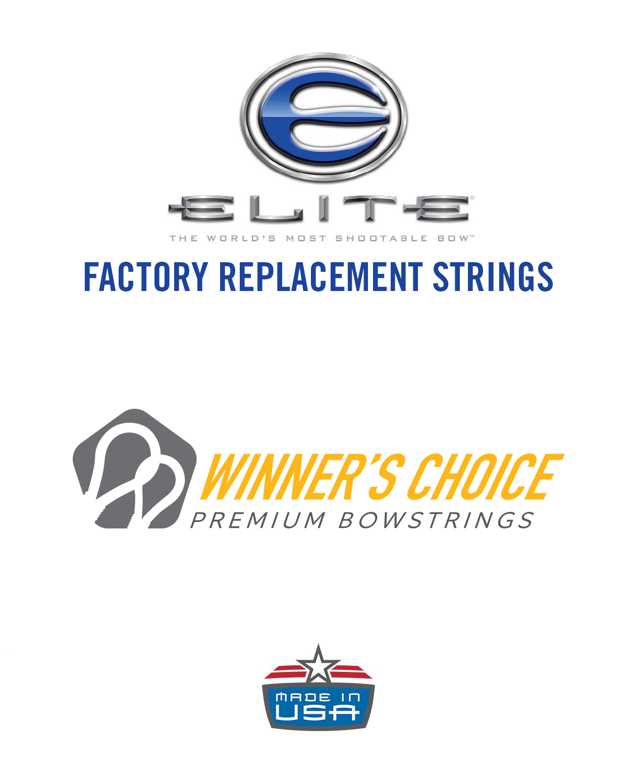 Genuine Elite Replacement Strings from Winner's Choice – Elite Archery